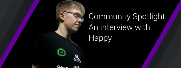Community Spotlight: An interview with Happy