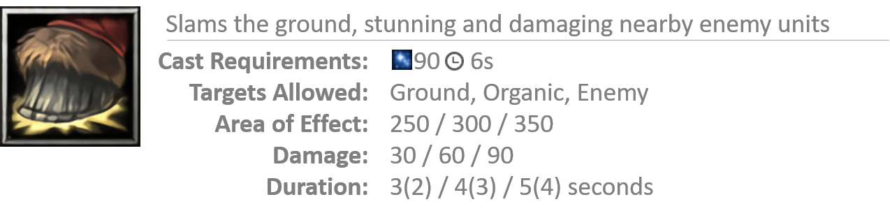 Shockwave Or War Stomp?